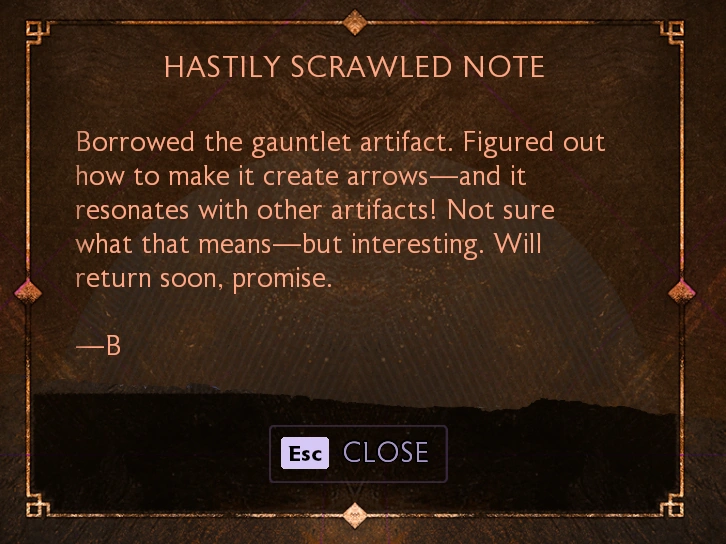 Note: Hastily Scrawled Note | Dragon Age Wiki | Fandom