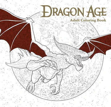 dragon age coloring book