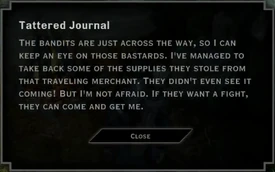 Note: Tattered Journal | Dragon Age Wiki | Fandom