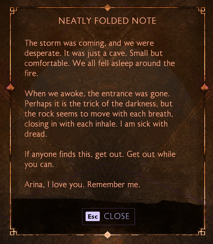 Note: Neatly Folded Note | Dragon Age Wiki | Fandom