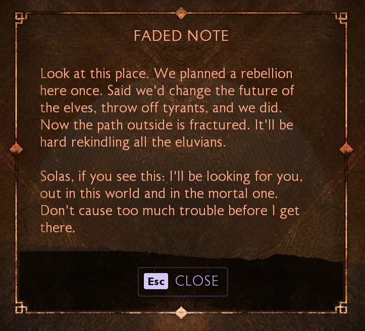 Note: Faded Note | Dragon Age Wiki | Fandom