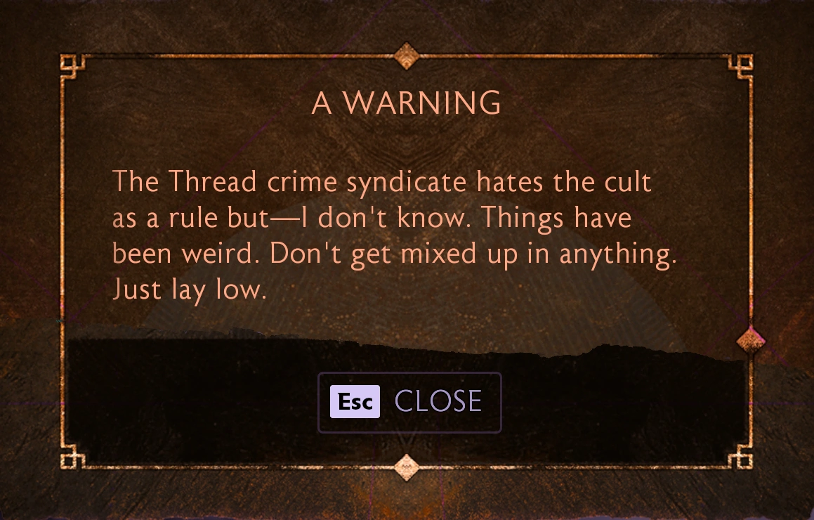 Note: A Warning (Smuggler's Docks) | Dragon Age Wiki | Fandom