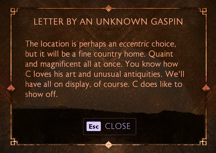 Note: Letter by an Unknown Gaspin | Dragon Age Wiki | Fandom