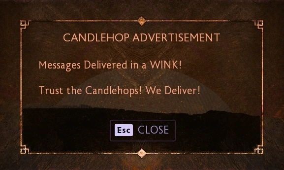 Note: Candlehop Advertisement | Dragon Age Wiki | Fandom