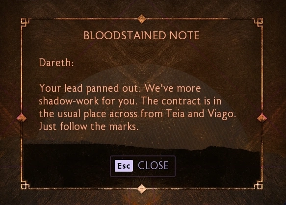 Note: Bloodstained Note | Dragon Age Wiki | Fandom