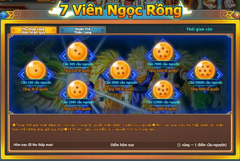 7 Viên Ngọc Rồng | DragonBall Z Online Wiki Việt Nam Wiki | Fandom