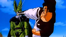 Mr. Satán vs. Cell | Dragon Ball Wiki Hispano | Fandom