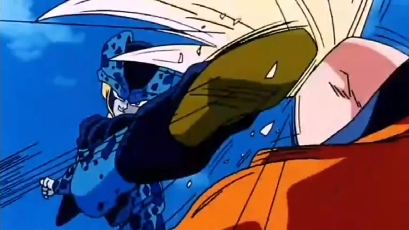 Goku Vs Cell Jr