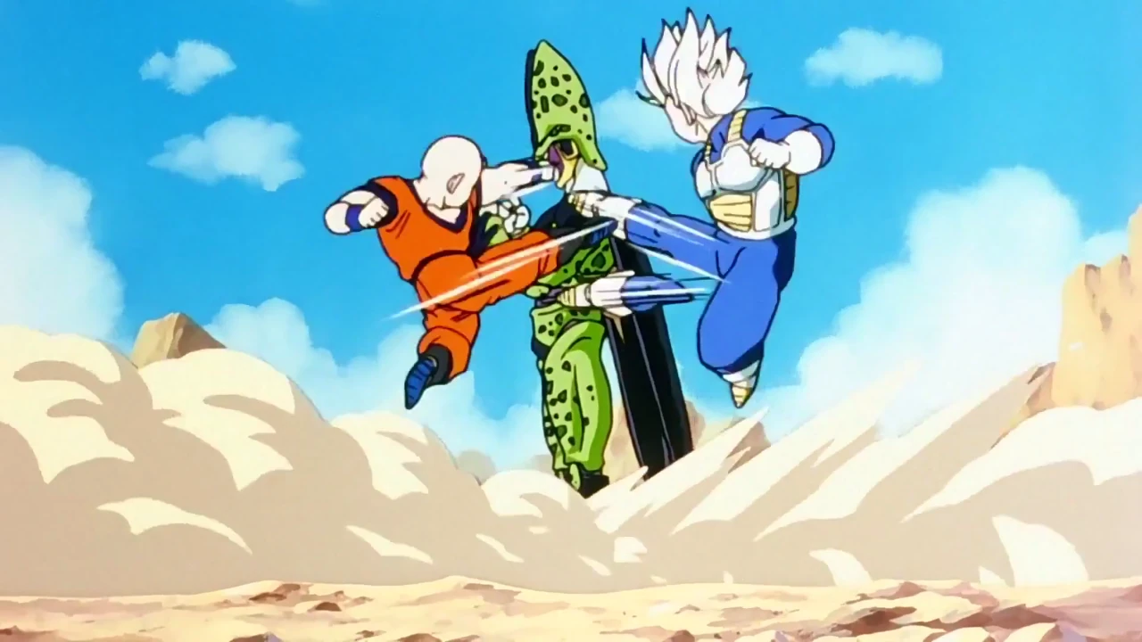 Anime Flying Kick