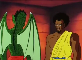 Tambourine vs. Rey Chapa | Dragon Ball Wiki Hispano | Fandom