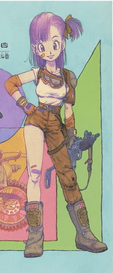 Dragon Ball Bulma Flash