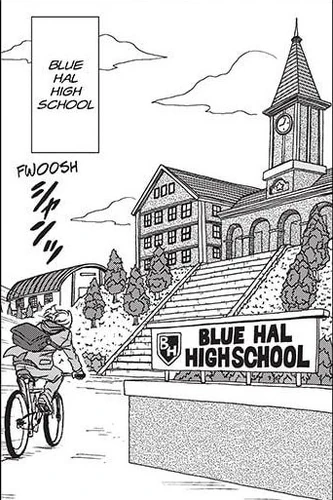Blue Hal High School | Dragon Ball Wiki | Fandom