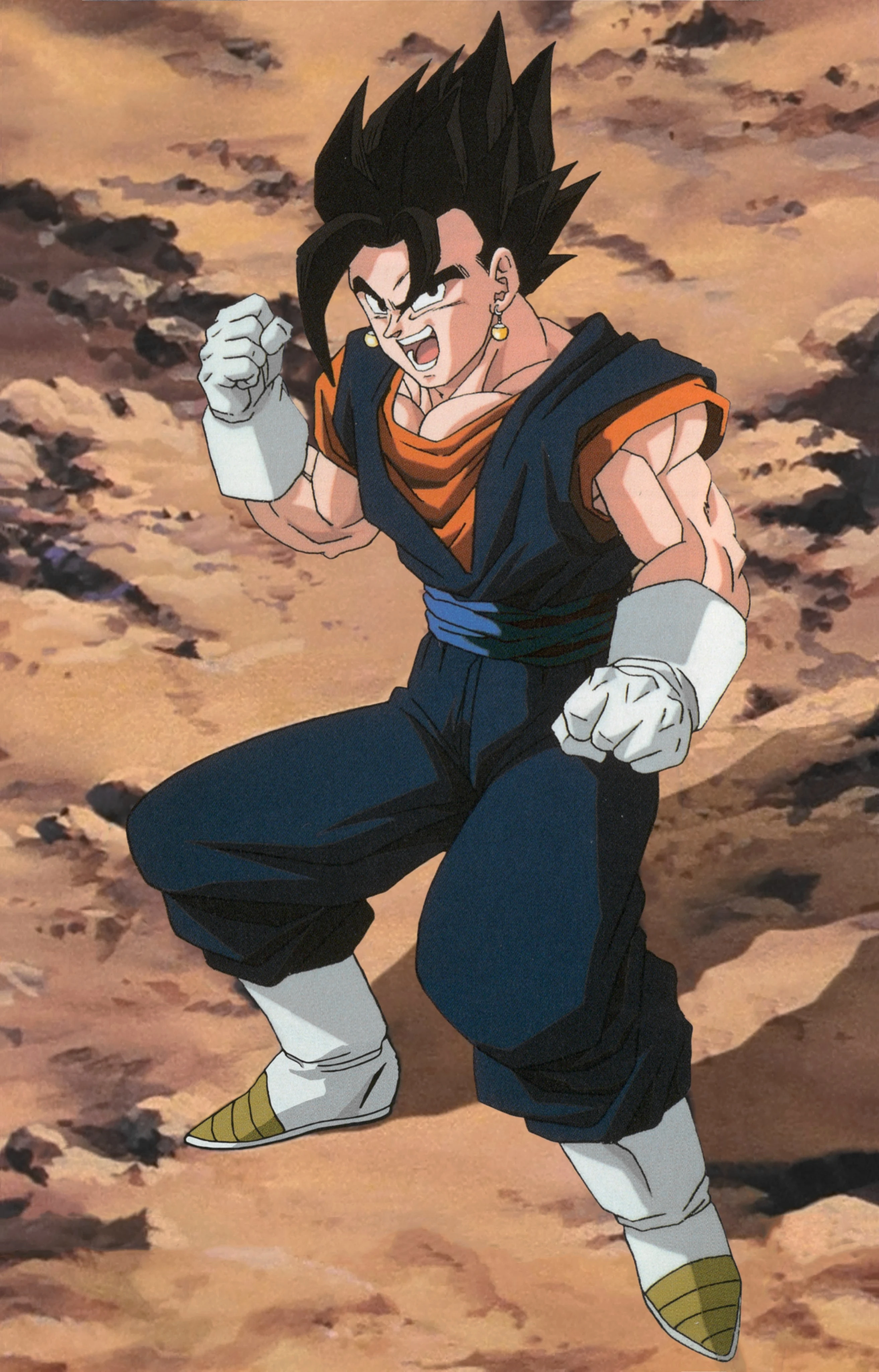 Kid Goku And Kid Vegeta Fuse
