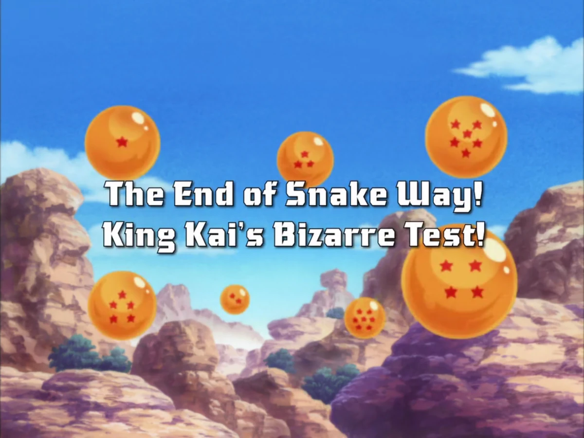 The End of Snake Way! King Kai's Bizarre Test! | Dragon Ball Wiki | Fandom
