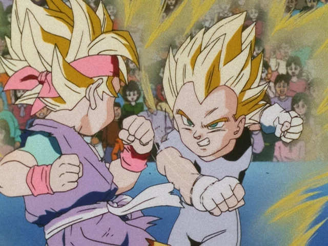 Goku Jr Vs Vegeta Jr