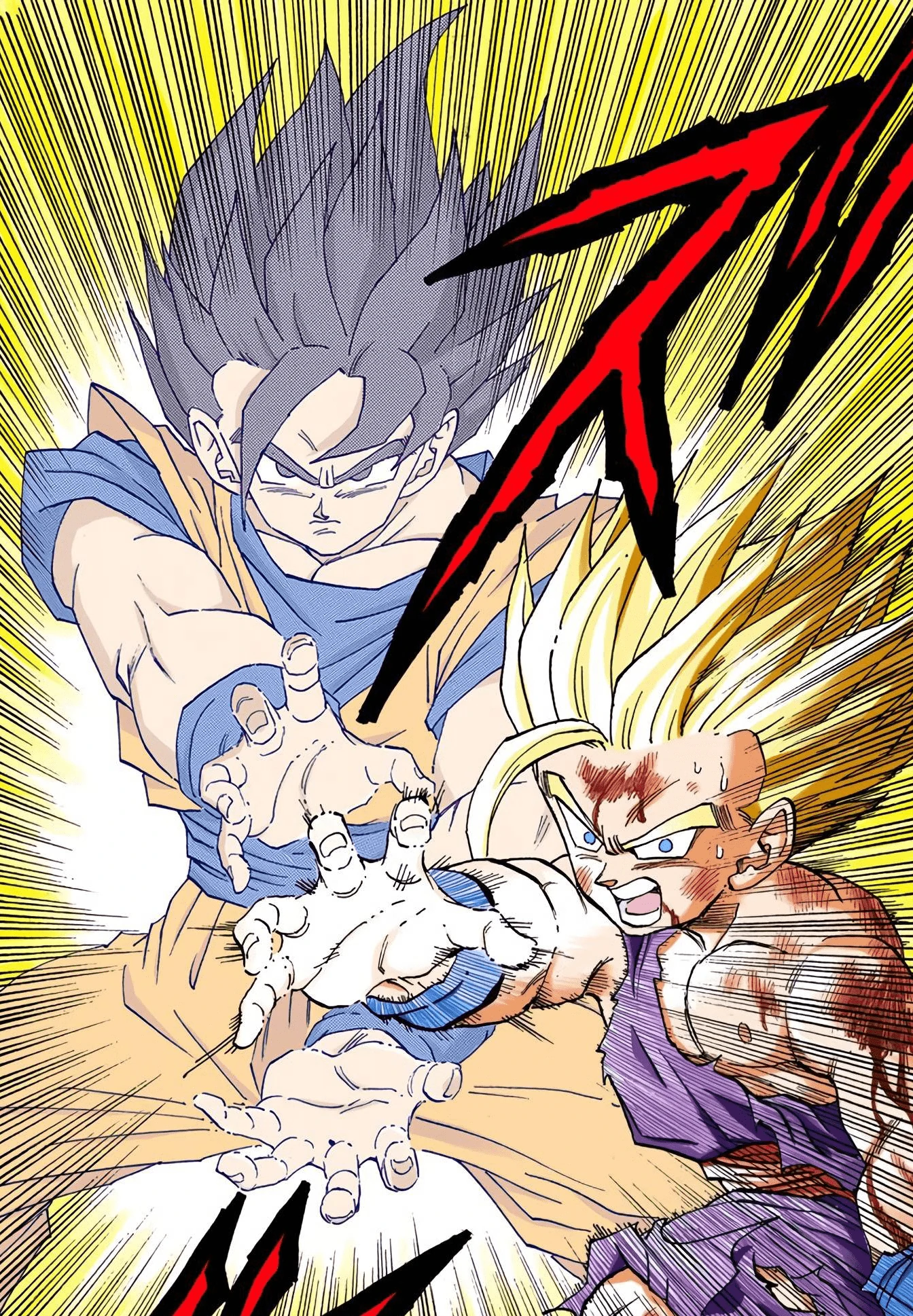 father son kamehameha coloring pages