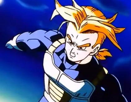 Future Trunks Long Hair Super Saiyan