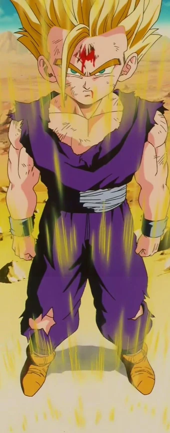 Gohan Super Saiyan 2 Vs Bojack
