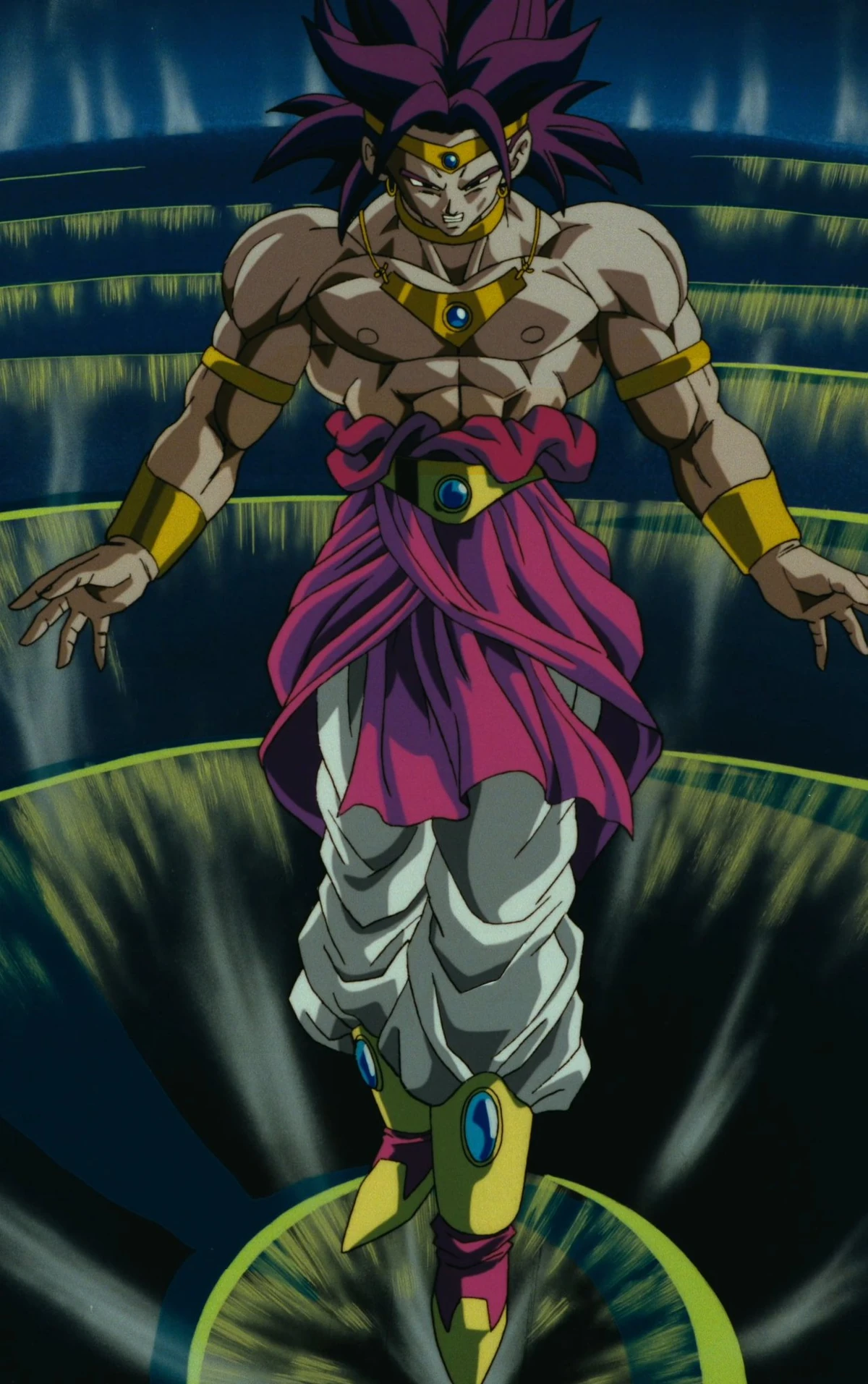 super saiyan broly coloring pages