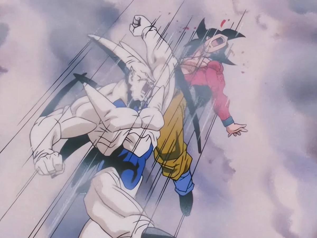 Son Goku Supersaiyano 4 vs. Yi Xing Long | Dragon Ball Wiki Hispano ...