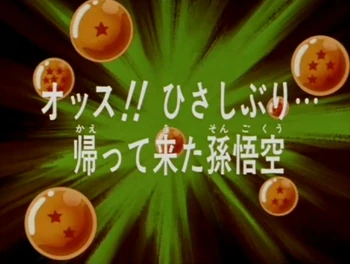 Welcome Back Goku | Dragon Ball Wiki | Fandom