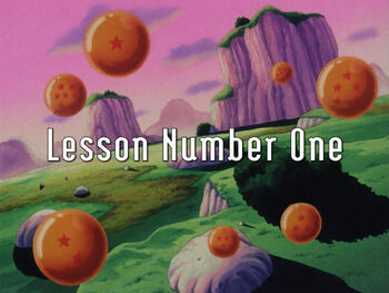 Lesson Number One | Dragon Ball Wiki | Fandom