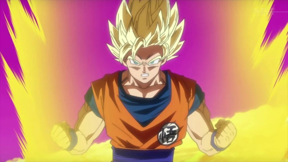 Dragon Ball Z Goku Super Saiyan God 2