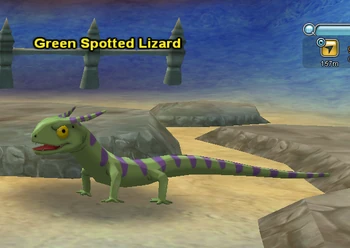 Lézard vert tacheté | Wiki Dragon Ball | Fandom