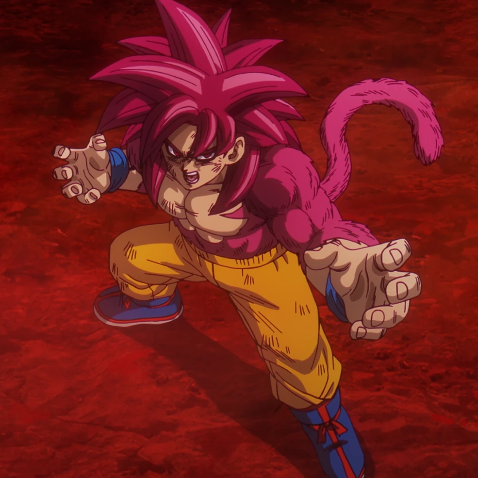 Dragon Ball Z Personages Super Saiyan 4