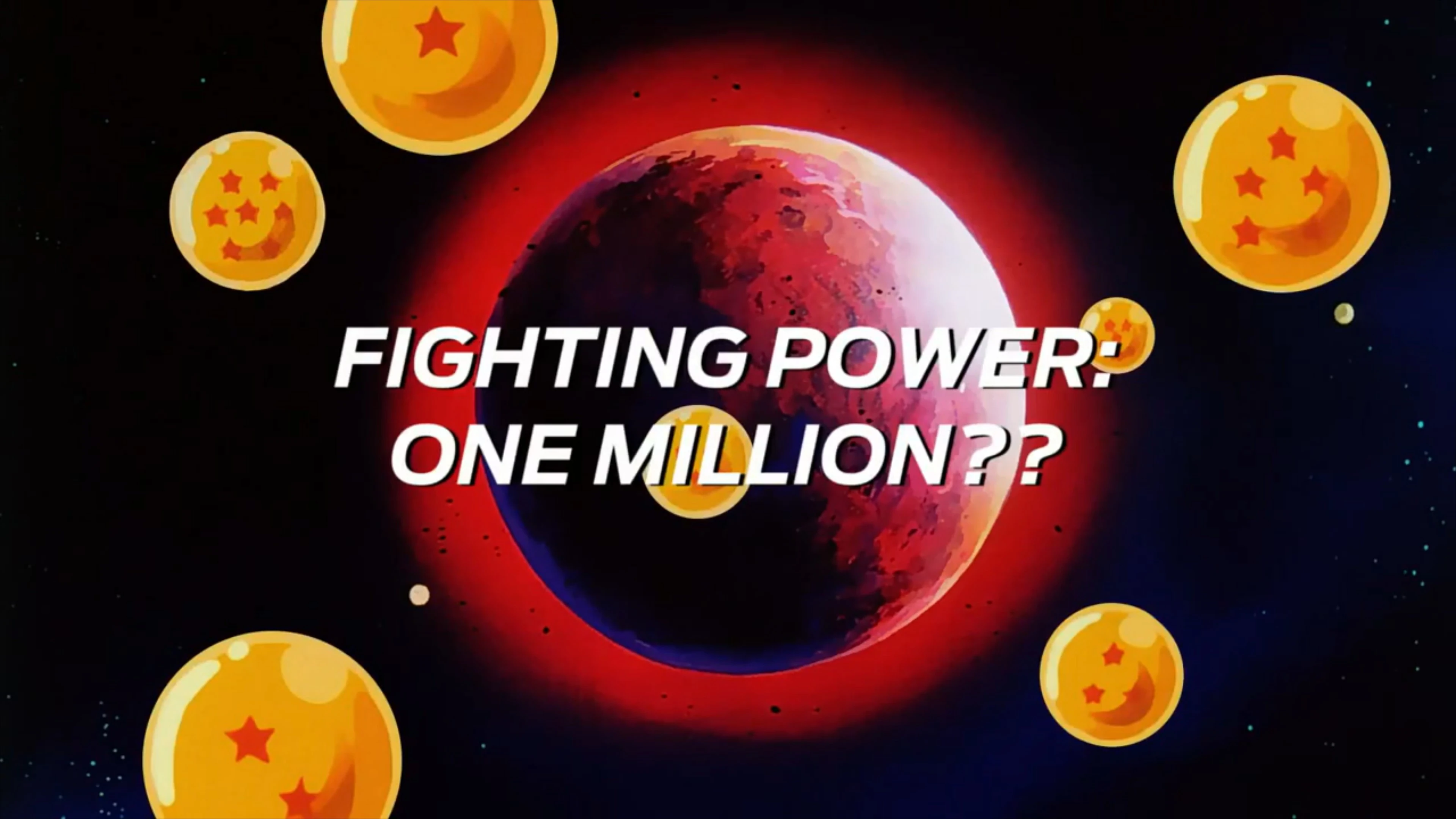 Fighting Power: One Million?? | Dragon Ball Wiki | Fandom
