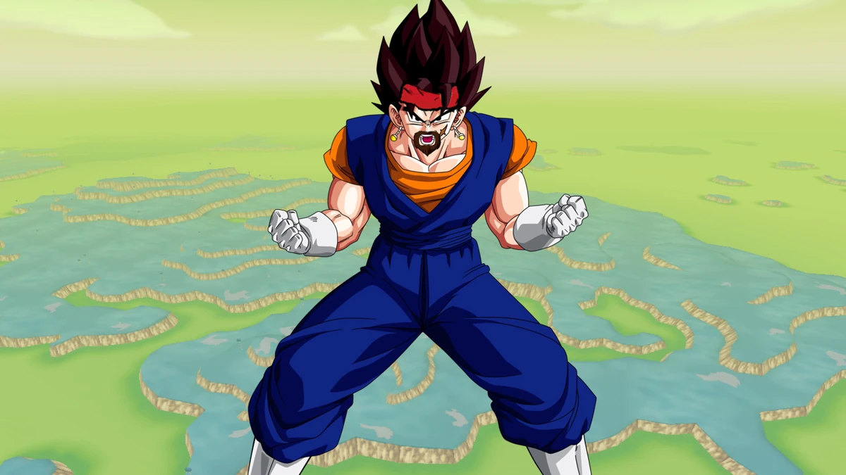 Bardock And King Vegeta Potara Fusion
