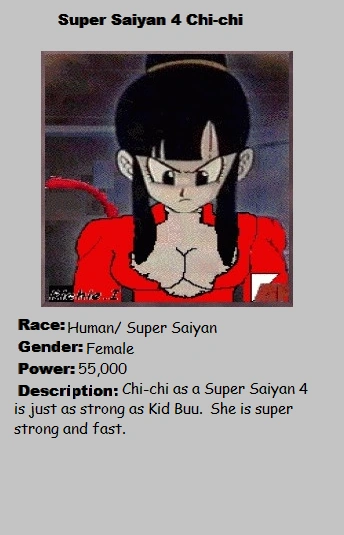 Super Saiyan 4 Chi-Chi Card | Dragon Ball Card Wiki | Fandom