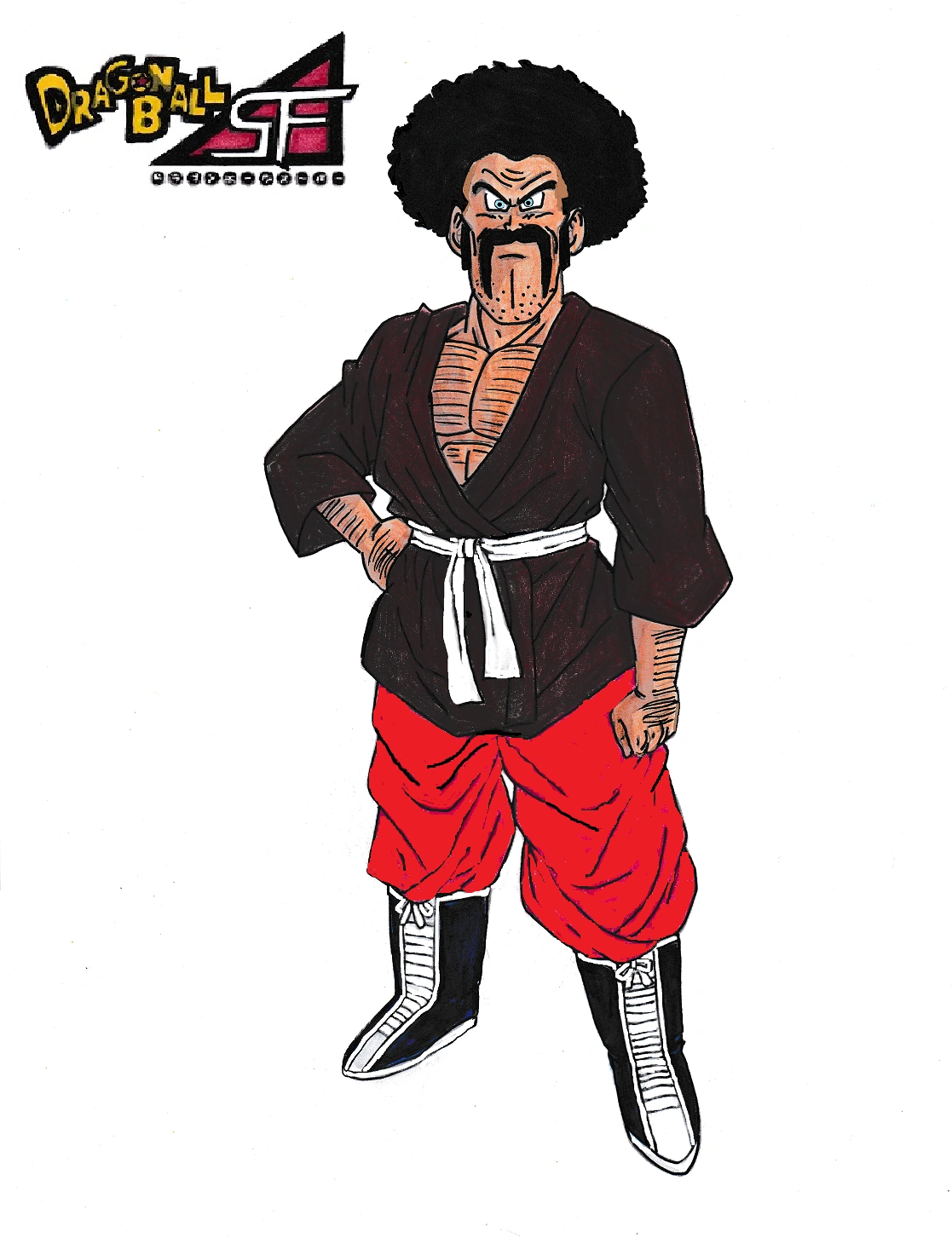 Mr. Satan (Dragon Ball SF) | Dragonball Fanon Wiki | Fandom