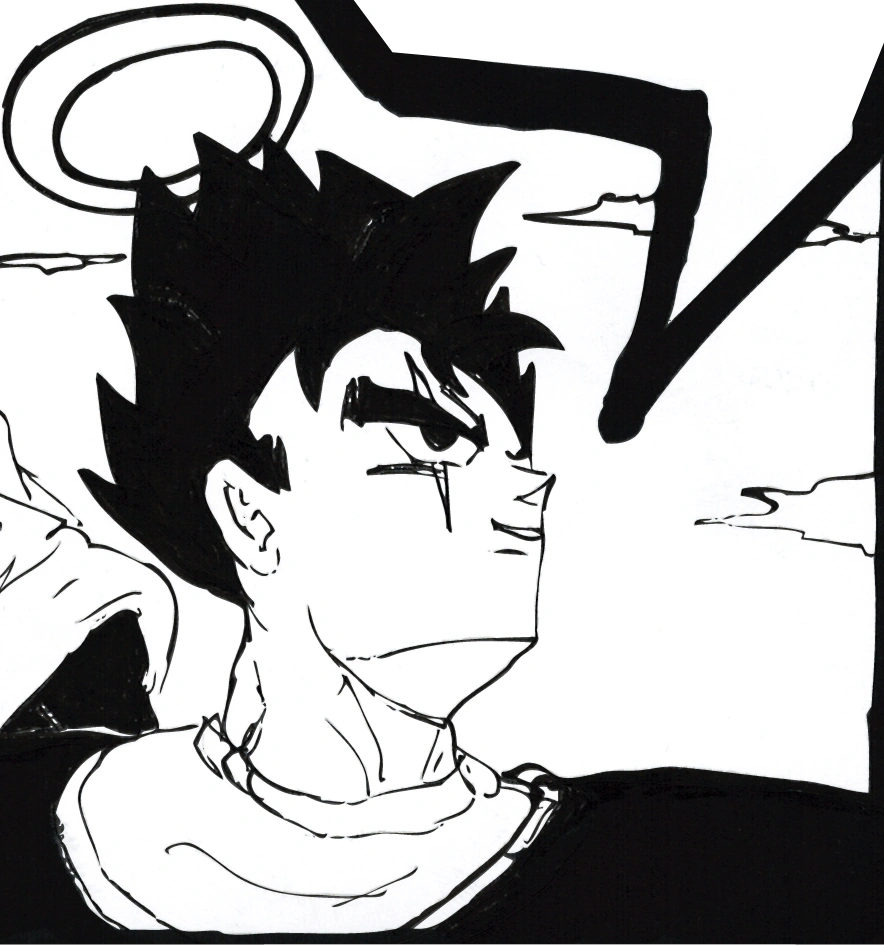 Future Gohan Drawing