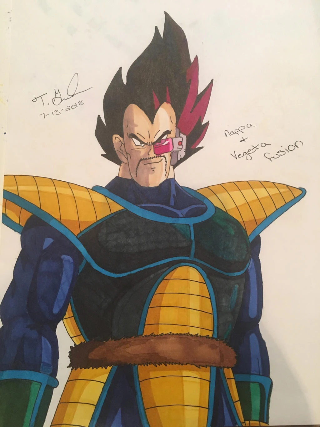 Nageta (Fusion Power Levels) | Dragonball Fanon Wiki | Fandom