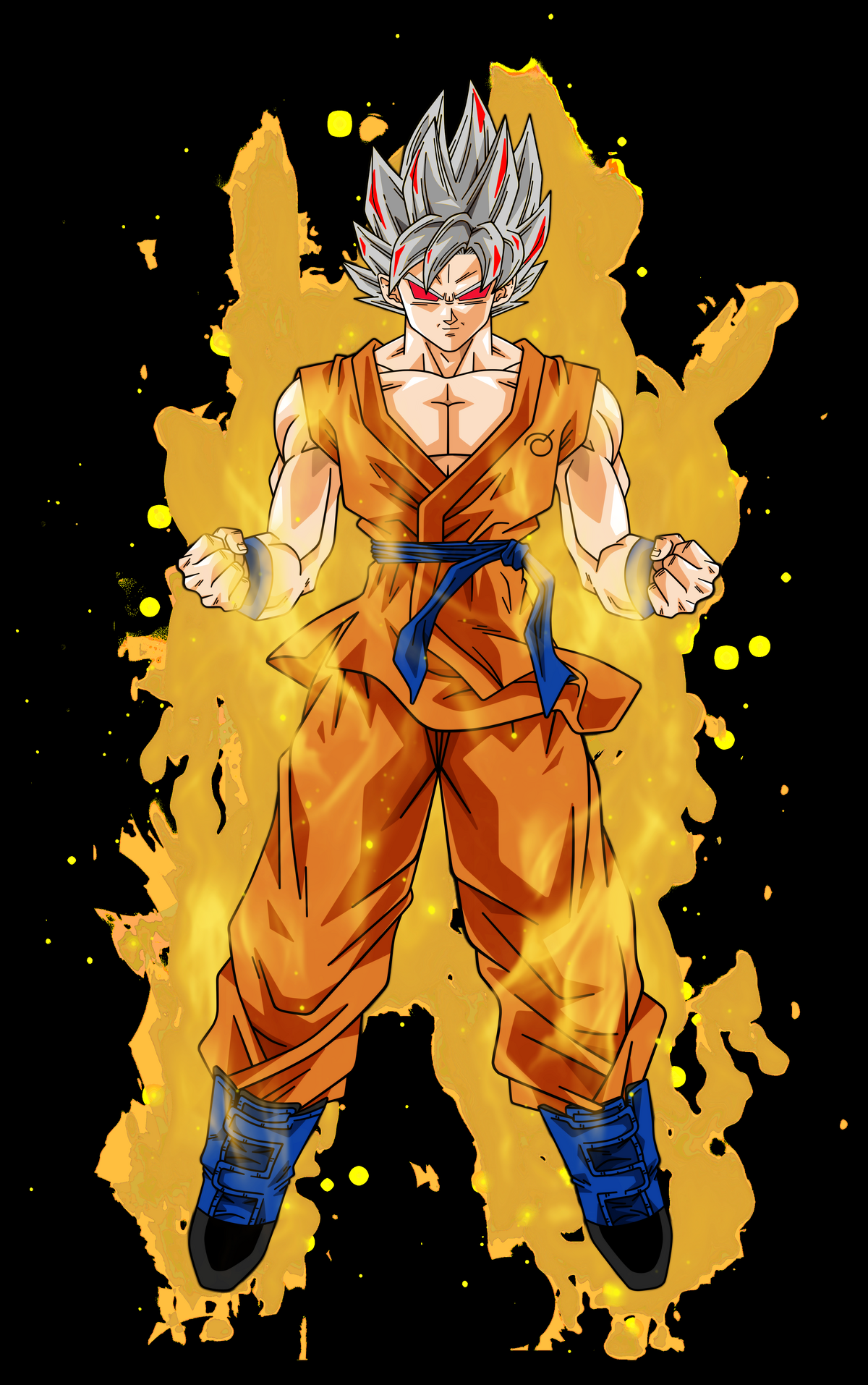 Dark Super Saiyan (Zachwelch1996) | Dragonball Fanon Wiki | Fandom