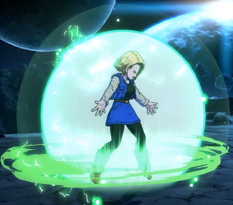 Barrier (Android 18) | Dragon Ball FighterZ Wiki | Fandom