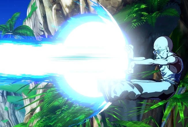 Reverse Kamehameha (Master Roshi) | Dragon Ball FighterZ Wiki | Fandom