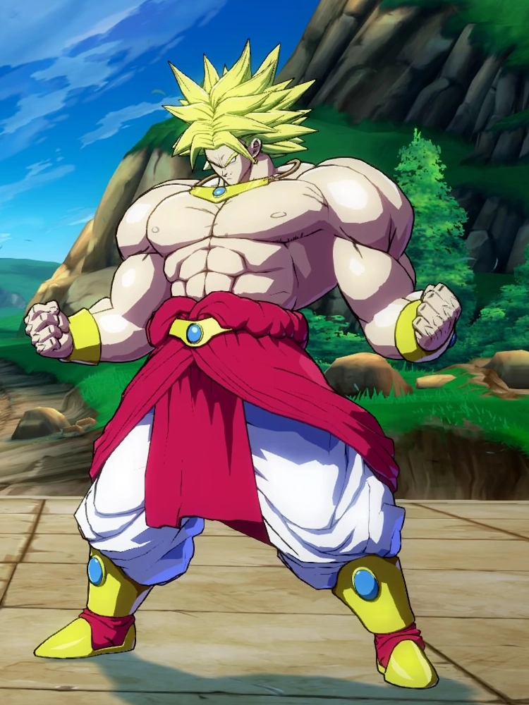 broly coloring picture