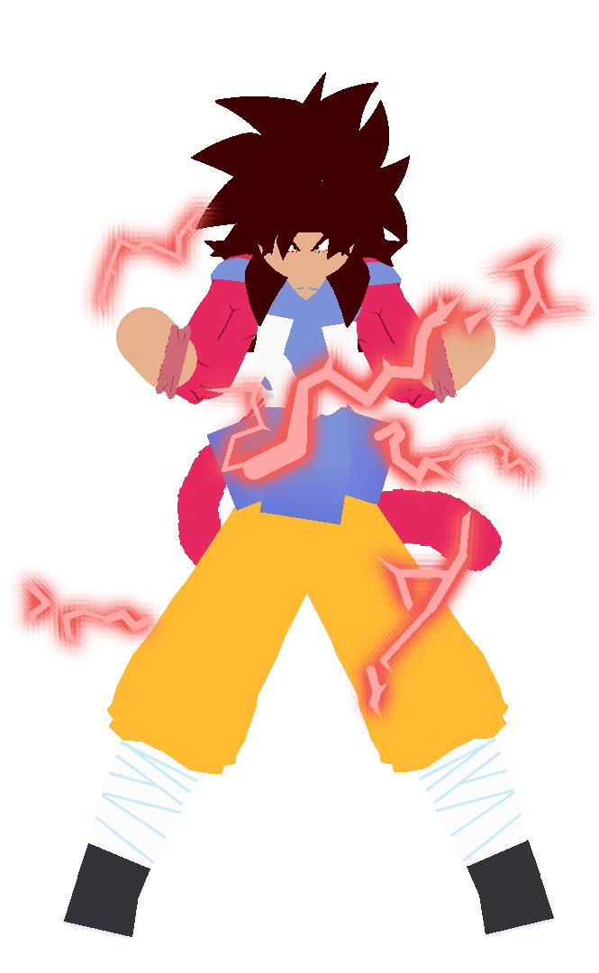 Primitive Super Saiyan Full Power | Dragon Ball Hyper (Series) Wiki ...