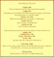 List of Power Levels | Dragon Ball Multiverse Wiki | Fandom