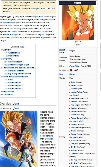 Dragon Ball Updates Wiki:Manual of Style | Dragon Ball Updates Wiki ...