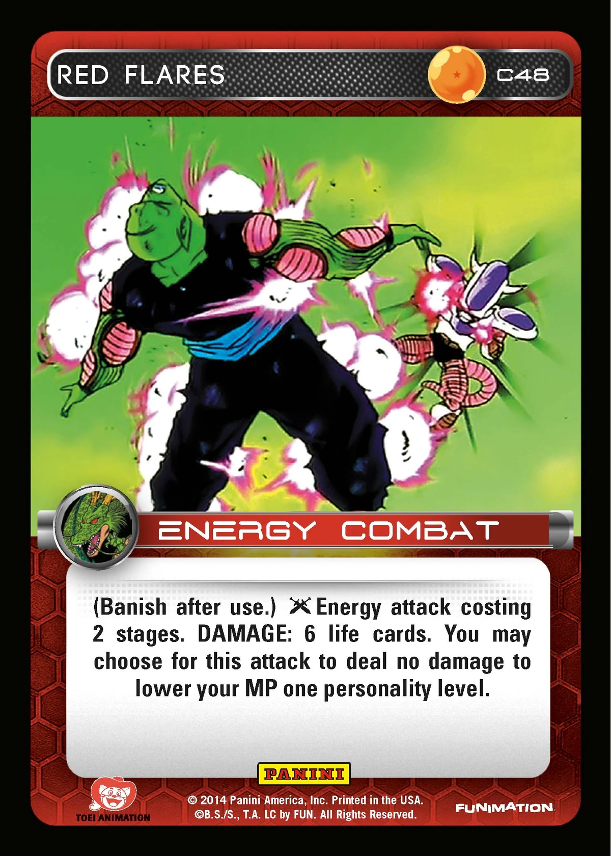 Red Flares | DragonBallZTCG Wiki | Fandom