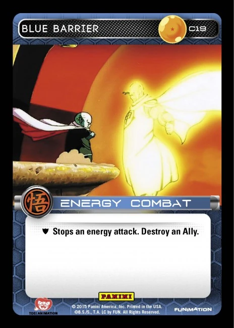 Blue Barrier | DragonBallZTCG Wiki | Fandom