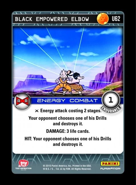 Black Empowered Elbow | DragonBallZTCG Wiki | Fandom