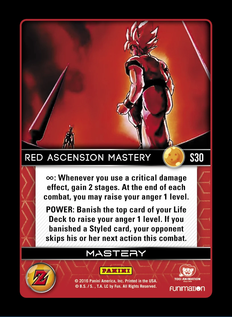 Red Ascension Mastery | DragonBallZTCG Wiki | Fandom