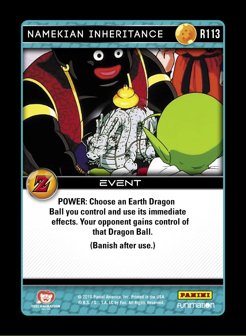 Namekian Inheritance | DragonBallZTCG Wiki | Fandom
