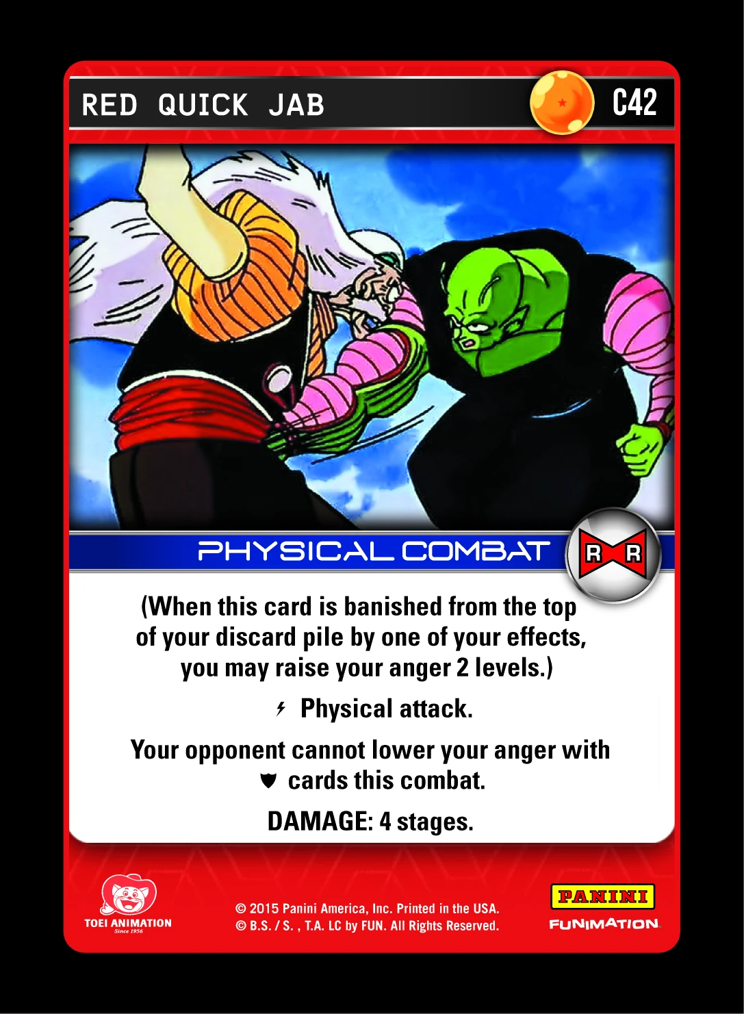 Red Quick Jab | DragonBallZTCG Wiki | Fandom