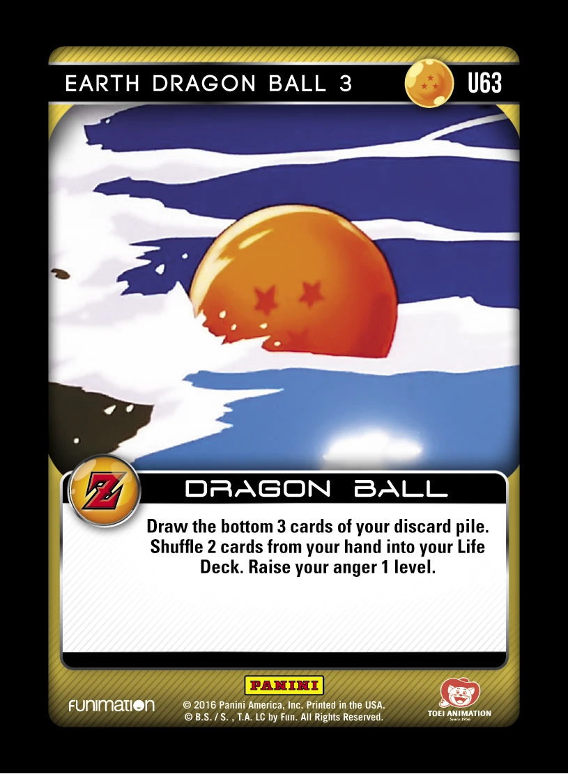 Earth Dragon Ball 3 | DragonBallZTCG Wiki | Fandom