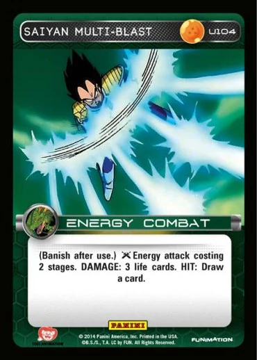 Saiyan Multi-blast | DragonBallZTCG Wiki | Fandom